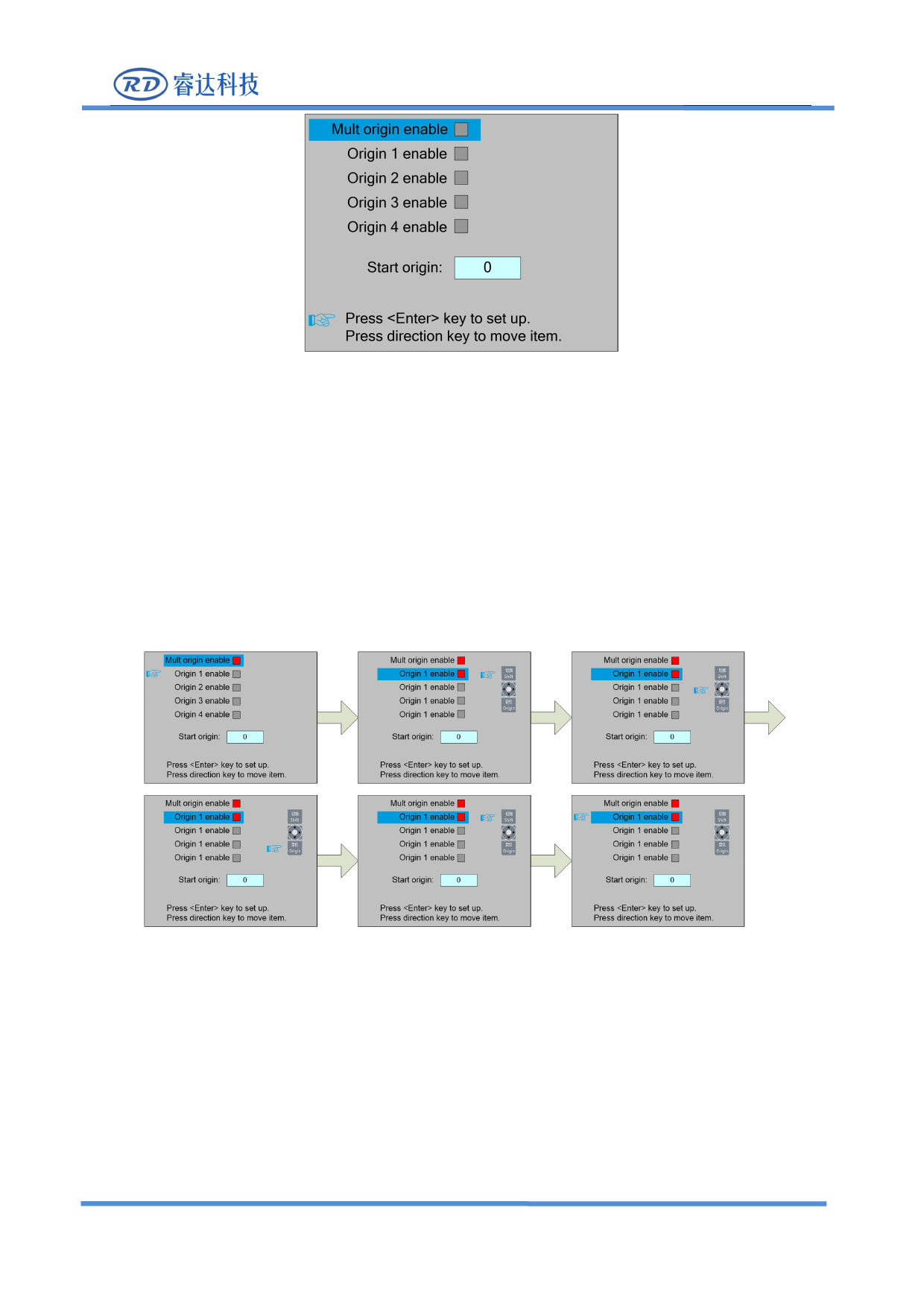 8451 At this point the blue selection block defaults (Page 49 / 77) RDC6585PC Control System ...